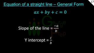GRE - Coordinate Geometry | PPT