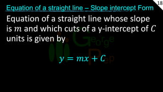 GRE - Coordinate Geometry | PPT