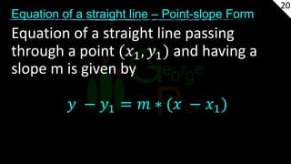 GRE - Coordinate Geometry | PPT