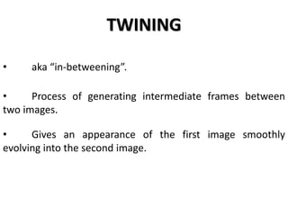 cgvr ppt key frame animation computer . | PPTX