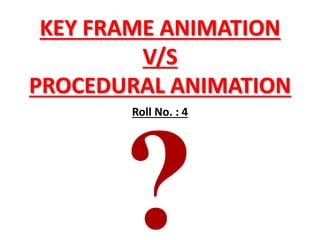 cgvr ppt key frame animation computer . | PPTX