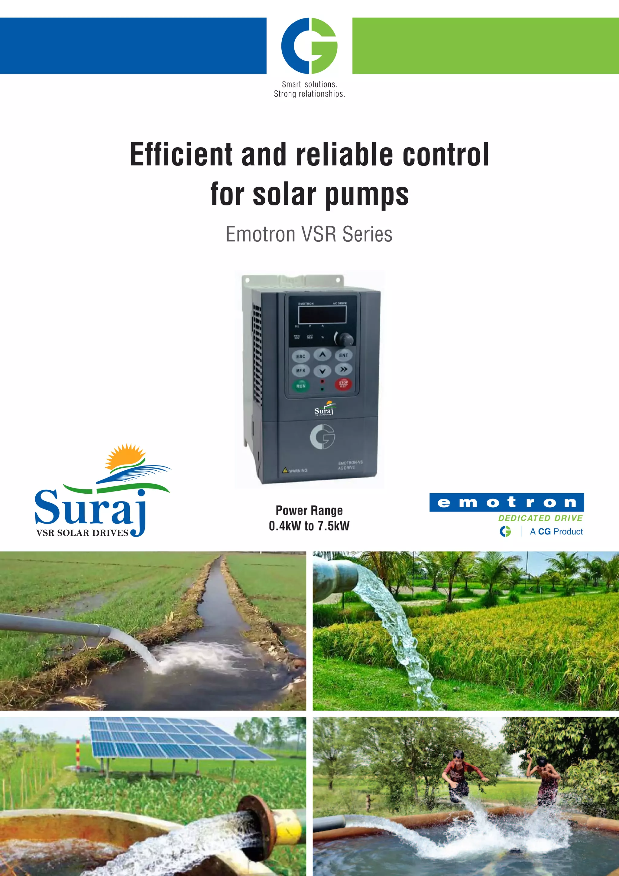 Cg vsr solar-drive-catalogue.pdf english(1) | PDF