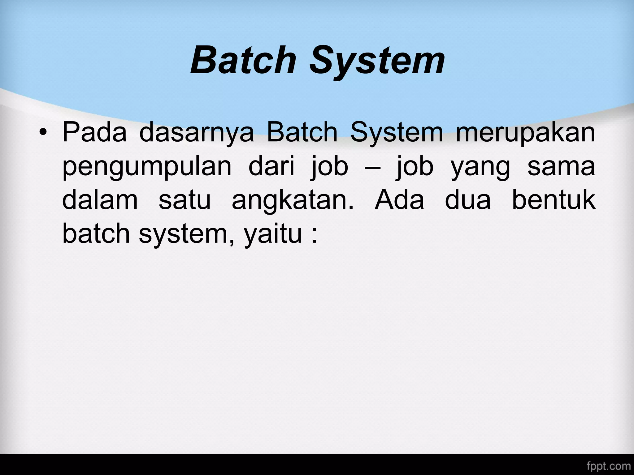 Multiprogramming And Time Sharing Ppt 2739