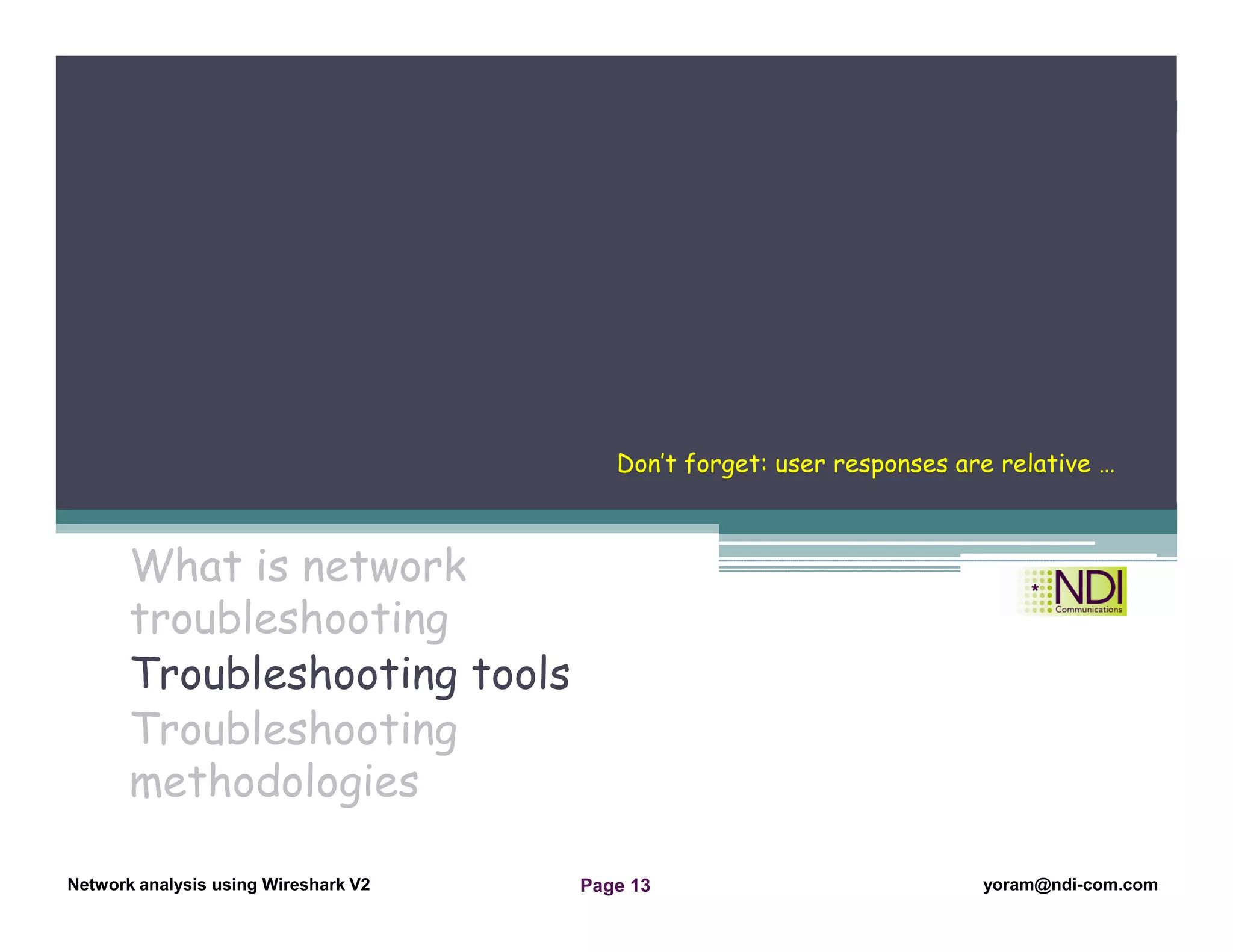 Network Analysis Using Wireshark 1 Pdf