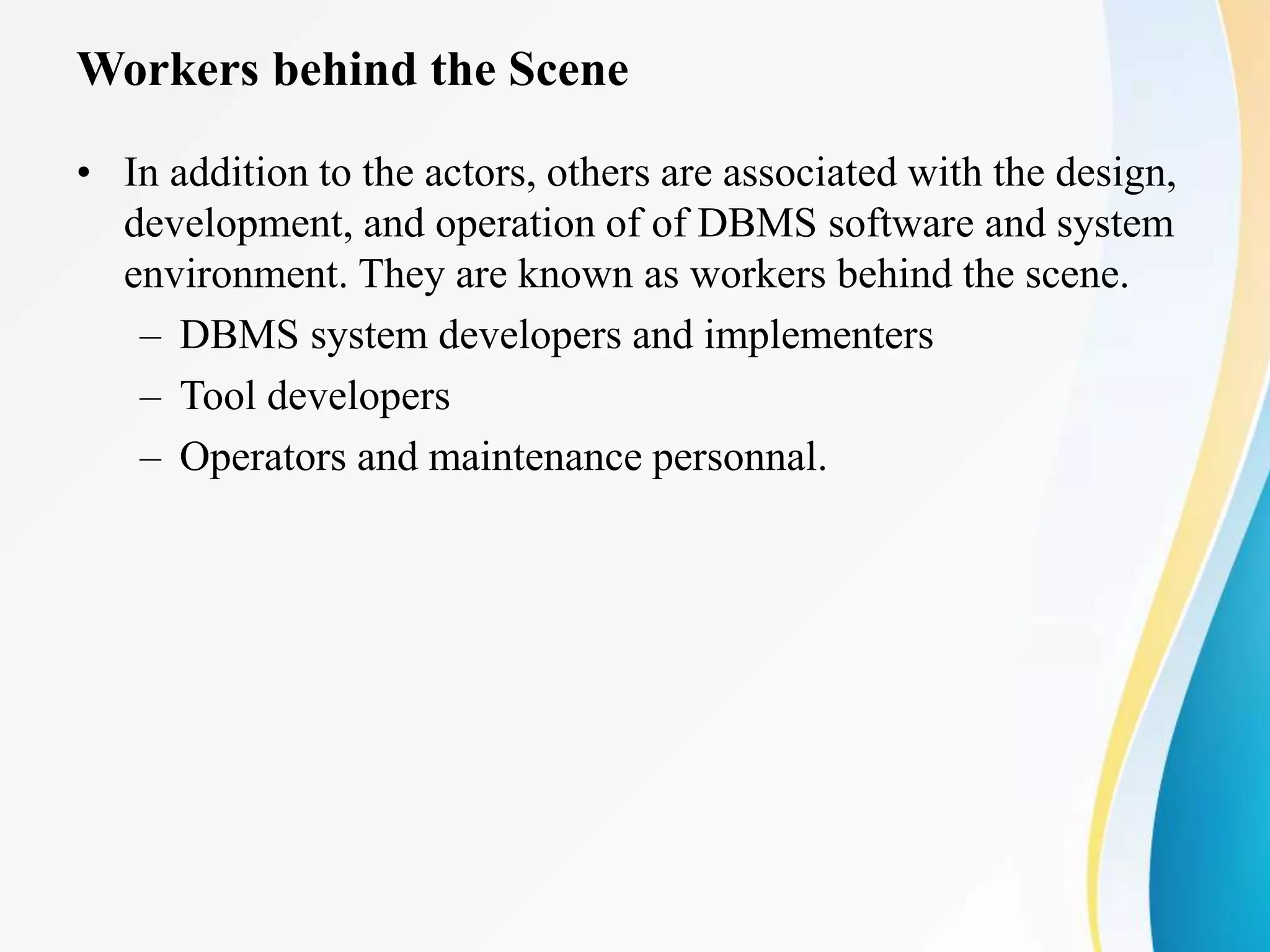 Chapter-1 Introduction to Database Management Systems | PPTX