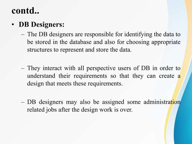 Chapter-1 Introduction to Database Management Systems | PPTX