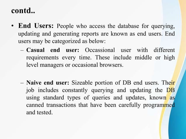 Chapter-1 Introduction to Database Management Systems | PPTX