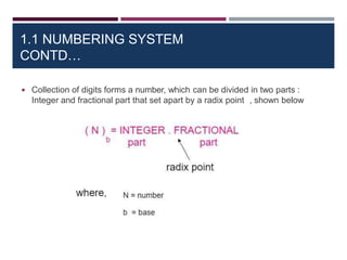 ch-01numbersystems computer fundamentals | PPTX
