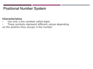 ch-01numbersystems computer fundamentals | PPTX