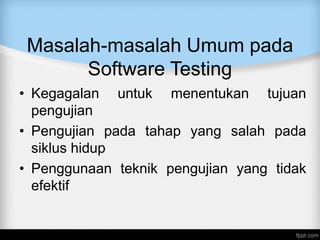 Ch 02 - Hubungan Software Development Life Cycle (SDLC) dan Testing | PDF