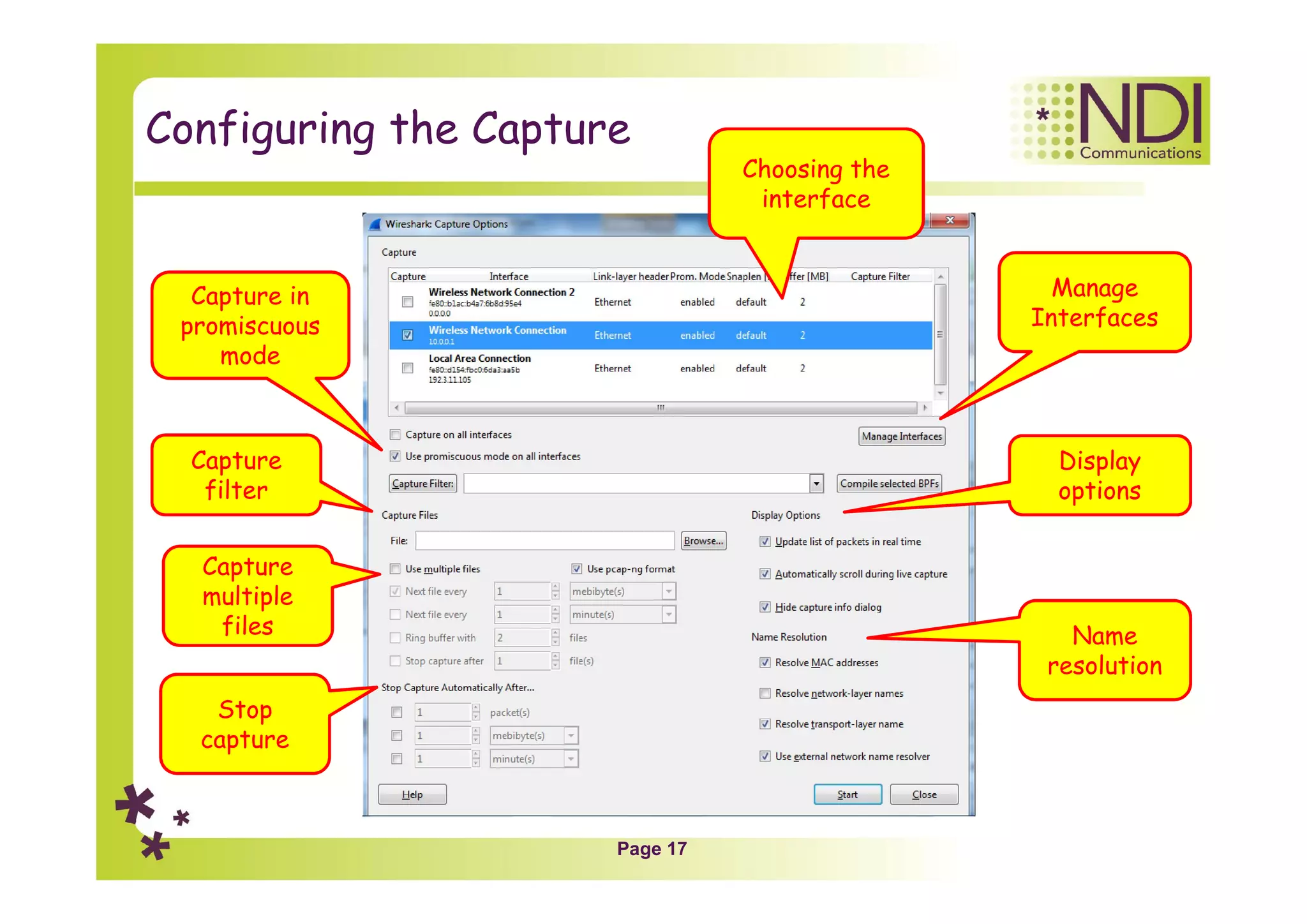 Wireshark course, Ch 02: Introduction to wireshark | PDF