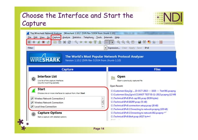 Wireshark course, Ch 02: Introduction to wireshark | PDF | Computer Networking | Computing