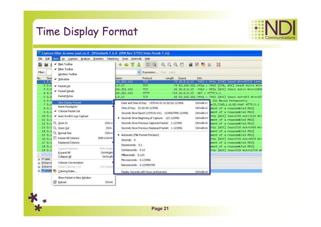 Wireshark course, Ch 02: Introduction to wireshark | PDF | Computer Networking | Computing