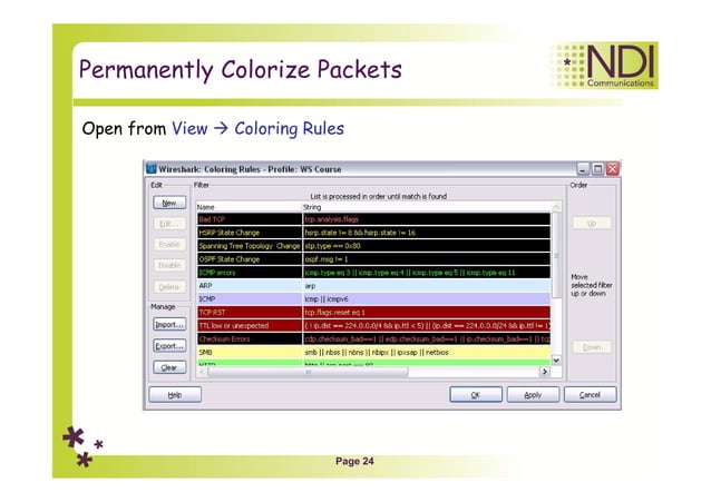 Wireshark course, Ch 02: Introduction to wireshark | PDF | Computer Networking | Computing