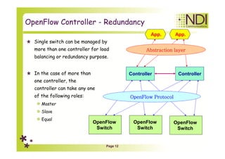 Ch 02 --- sdn and openflow architecture | PDF