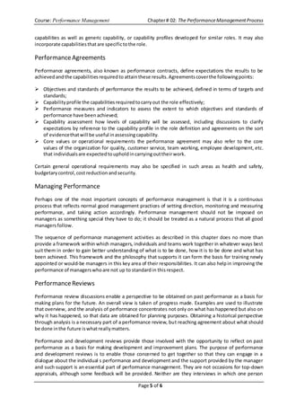 The performance management process | PDF