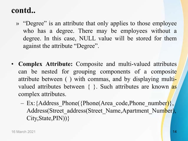Chapter-3 Data Modeling using ER Model | PPTX | Databases | Computer Software and Applications