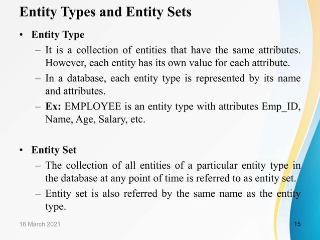 Chapter-3 Data Modeling using ER Model | PPTX | Databases | Computer Software and Applications