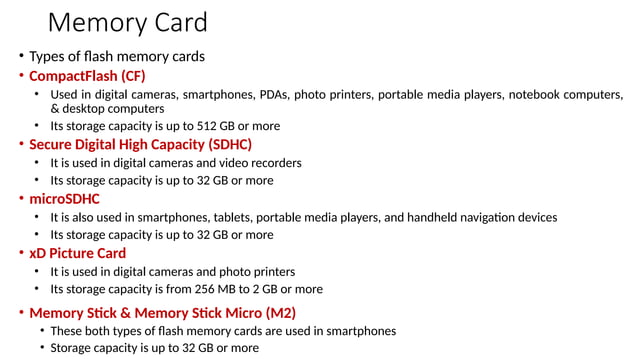 Ch-04 (Comp) - Storage Devices.pptx important | PPT