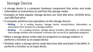 Ch-04 (Comp) - Storage Devices.pptx important | PPTX