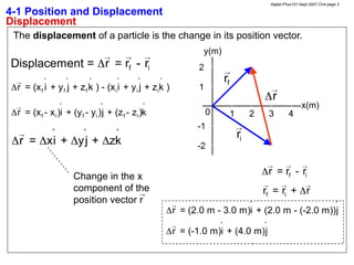 2D and 3D Kinematics PHYS101 with Calculus | PPT