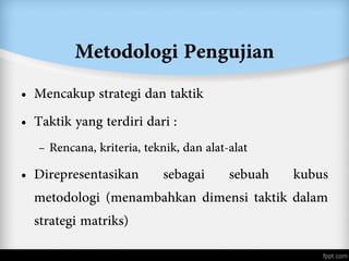 Ch 06 Faktor Pengujian | PPT