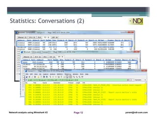 Network Analysis Using Wireshark -Chapter 6- basic statistics tools | PDF