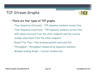 lesson 7- Network analysis Using Wireshark - advanced statistics tools | PDF