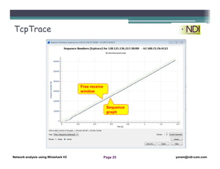 lesson 7- Network analysis Using Wireshark - advanced statistics tools | PDF