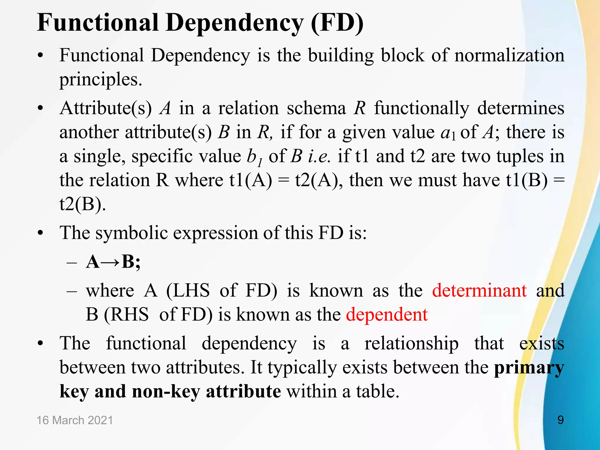 Chapter-8 Relational Database Design | PPT