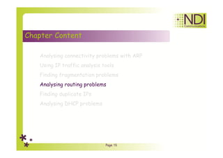 Ch 09 -- ARP & IP Analysis | PDF | Computer Networking | Computing