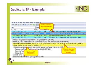 Ch 09 -- ARP & IP Analysis | PDF | Computer Networking | Computing