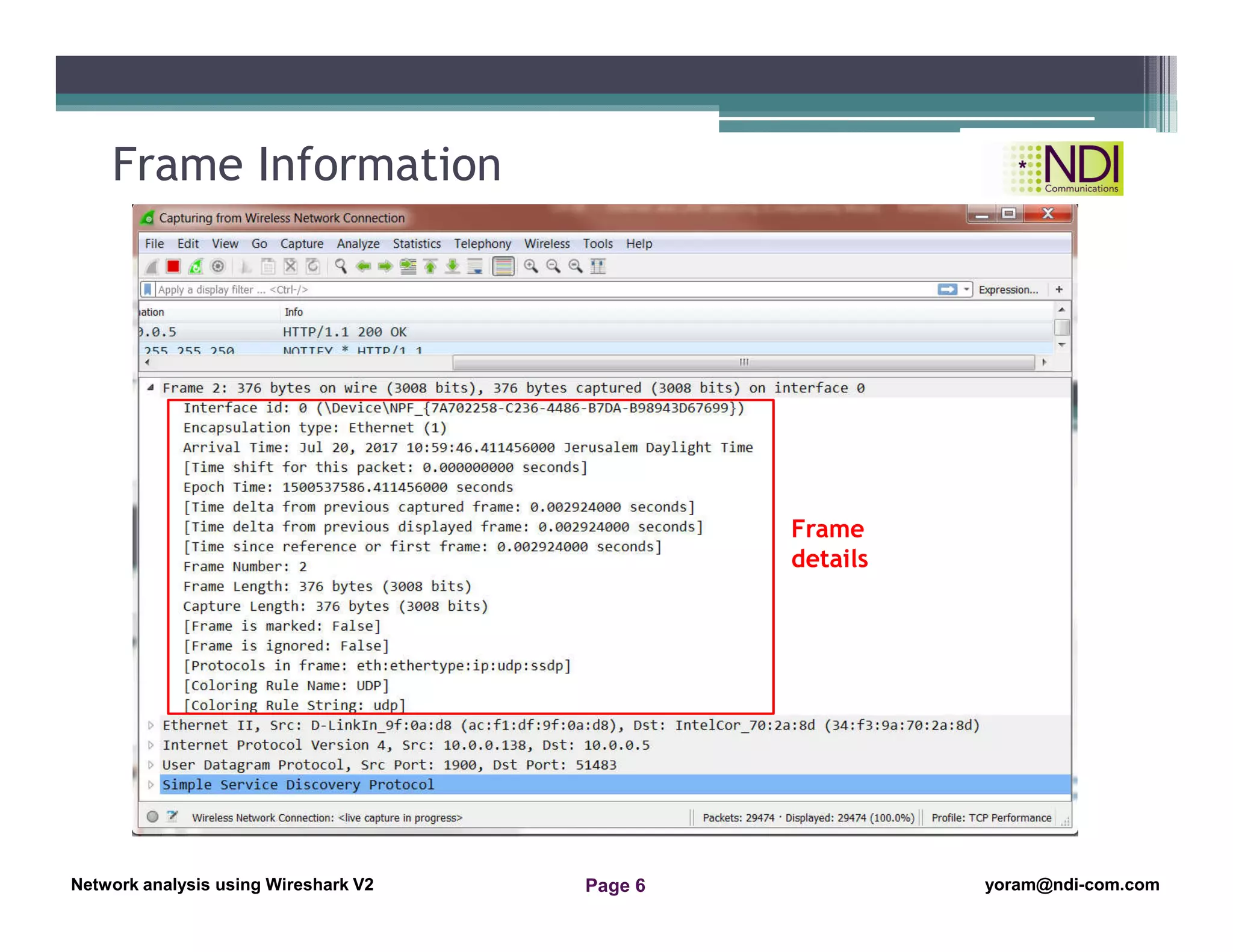 Network Analysis Using Wireshark Chapter 09 Ethernet And Lan Switching Pdf
