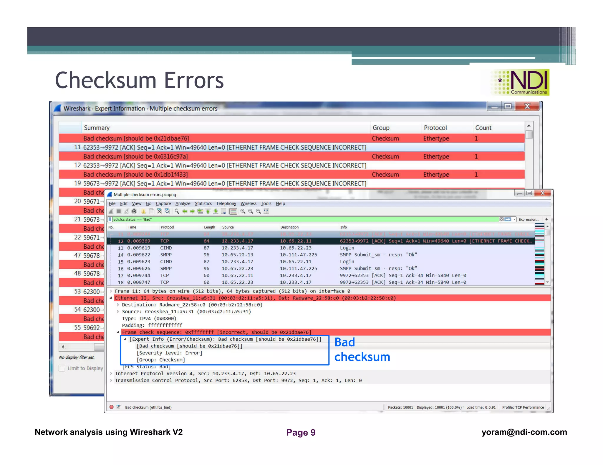 Network Analysis Using Wireshark Chapter 09 Ethernet And Lan Switching Pdf