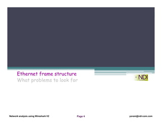 Network Analysis Using Wireshark Chapter 09 ethernet and lan switching | PDF