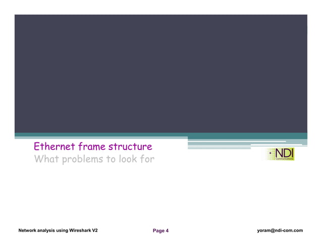 Network Analysis Using Wireshark Chapter 09 ethernet and lan switching | PDF
