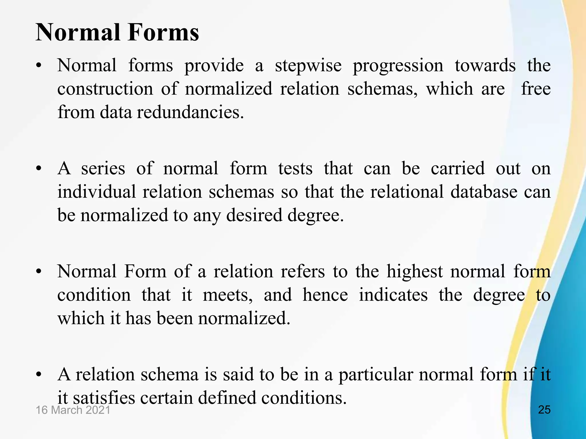 Chapter-9 Normalization | PPTX