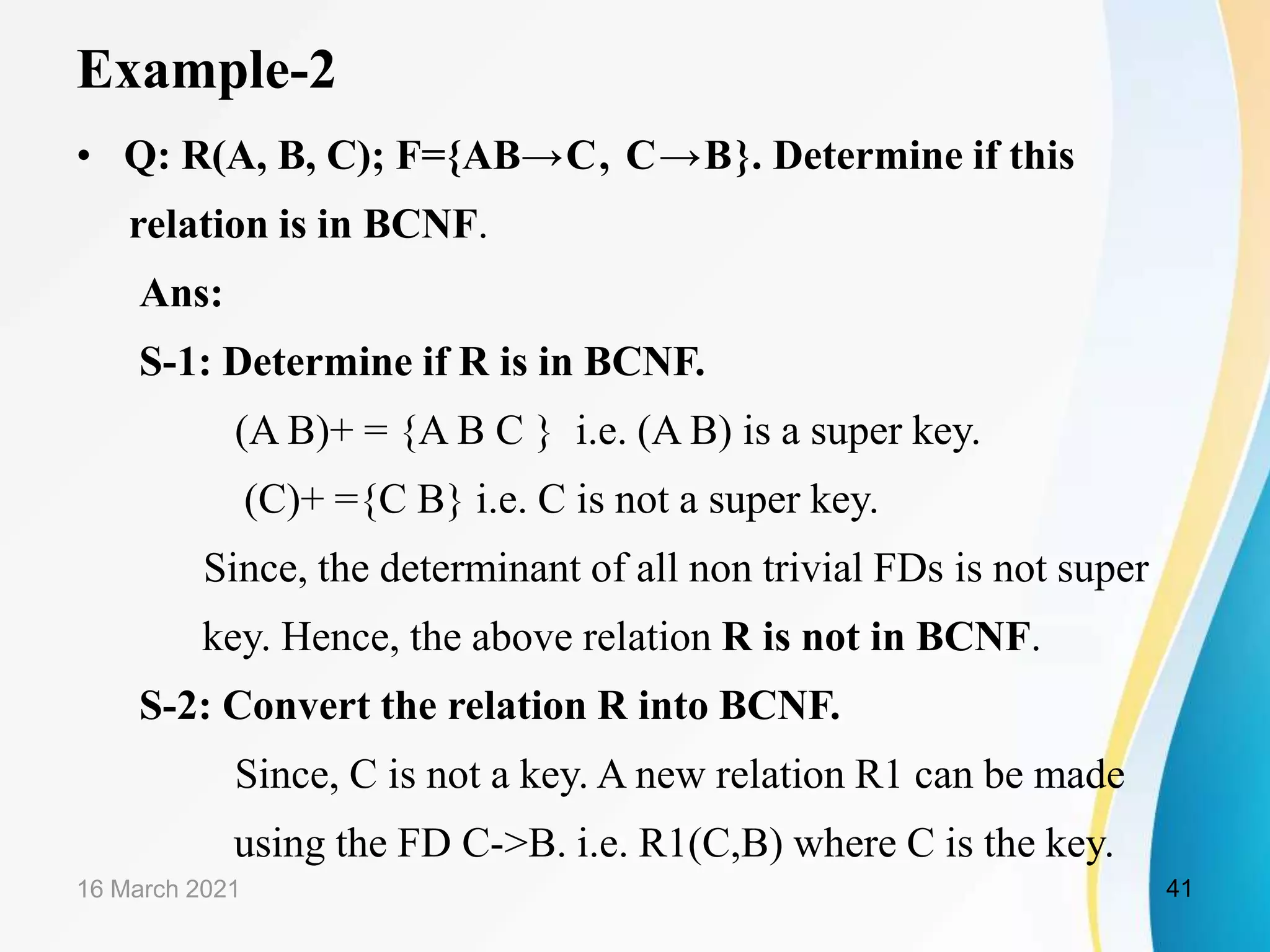 Chapter 9 Normalization Pptx Databases Computer Software And Applications