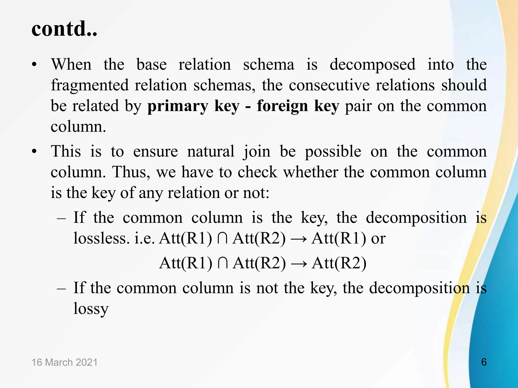 Chapter 9 Normalization Pptx Databases Computer Software And Applications