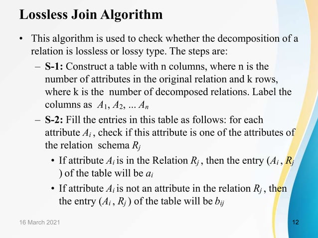 Chapter 9 Normalization Pptx Databases Computer Software And Applications