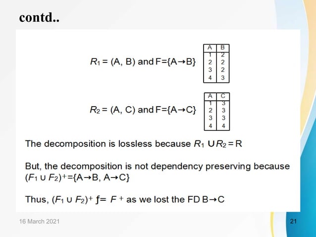 Chapter-9 Normalization | PPTX | Databases | Computer Software and Applications