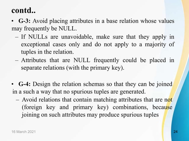 Chapter-9 Normalization | PPTX | Databases | Computer Software and Applications