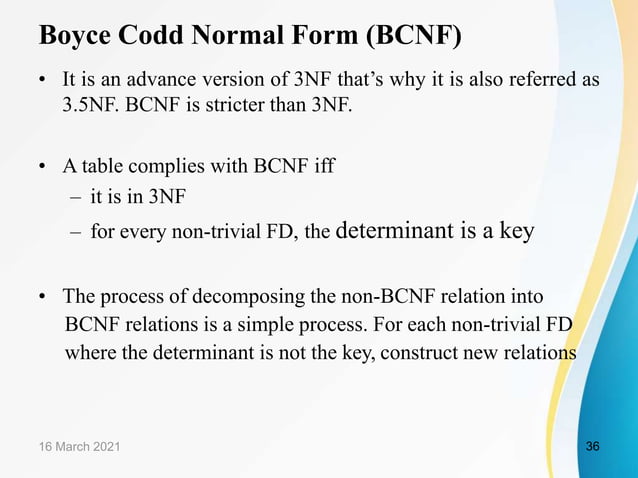 Chapter-9 Normalization | PPTX | Databases | Computer Software and Applications