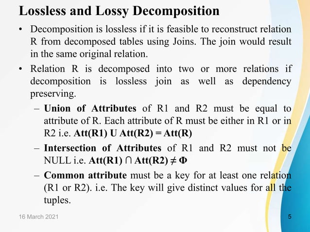 Chapter 9 Normalization Pptx Databases Computer Software And