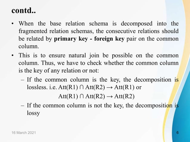 Chapter 9 Normalization Pptx Databases Computer Software And