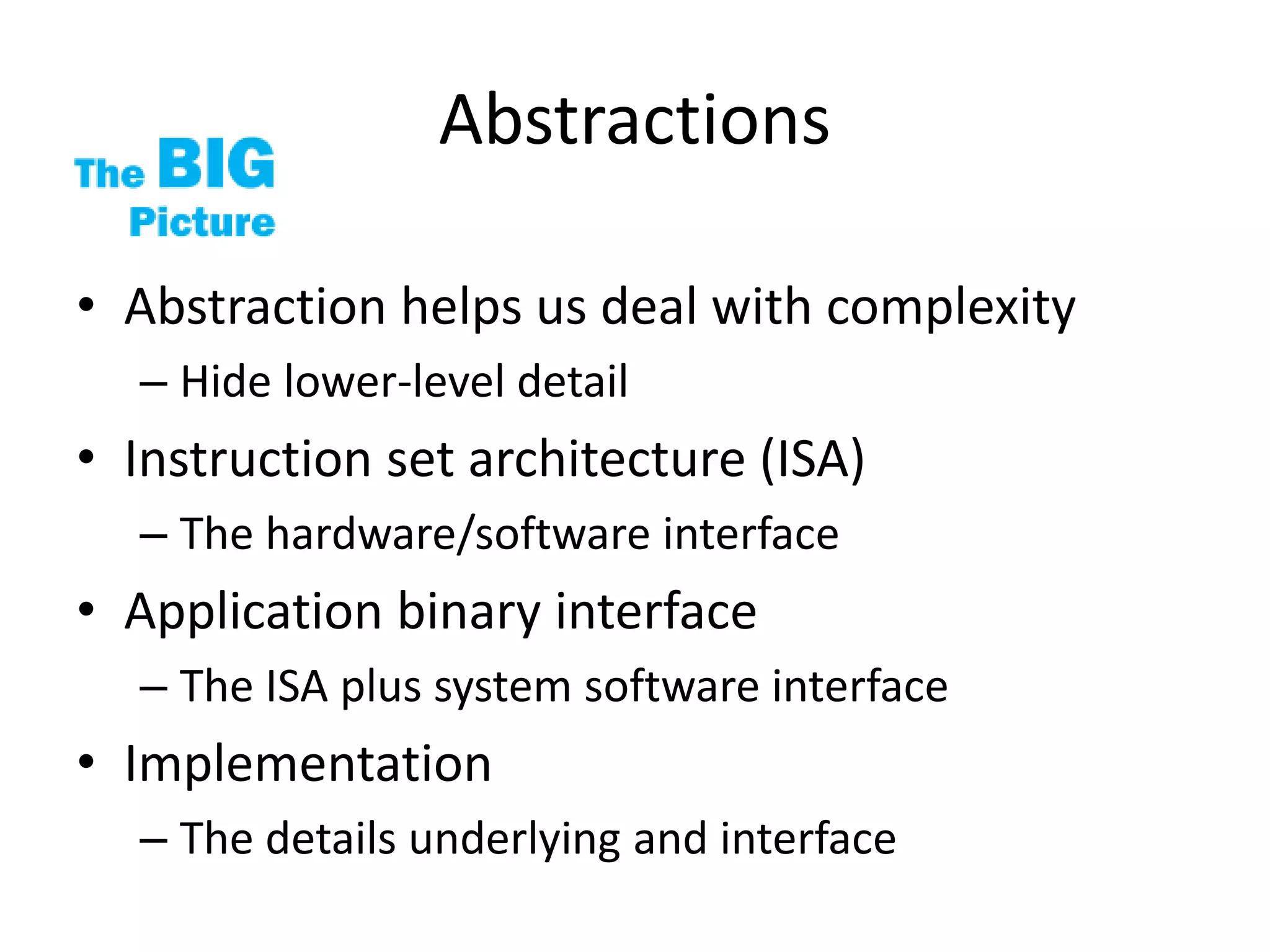 Computer Organization and Design | PPTX