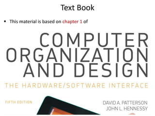 Computer Organization and Design | PPTX