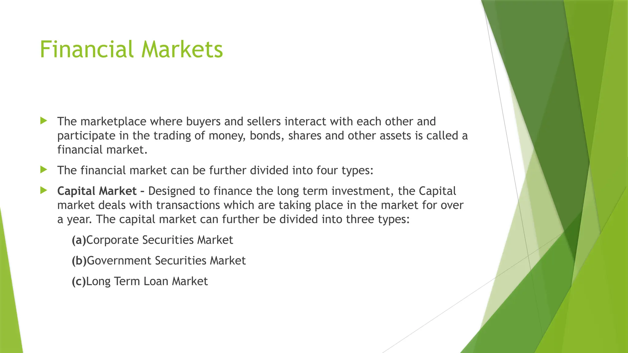 Indian Financial System -Overview of financial system | PPTX