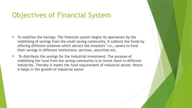 Indian Financial System -Overview of financial system | PPT