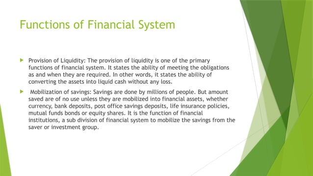 Indian Financial System -Overview of financial system | PPT